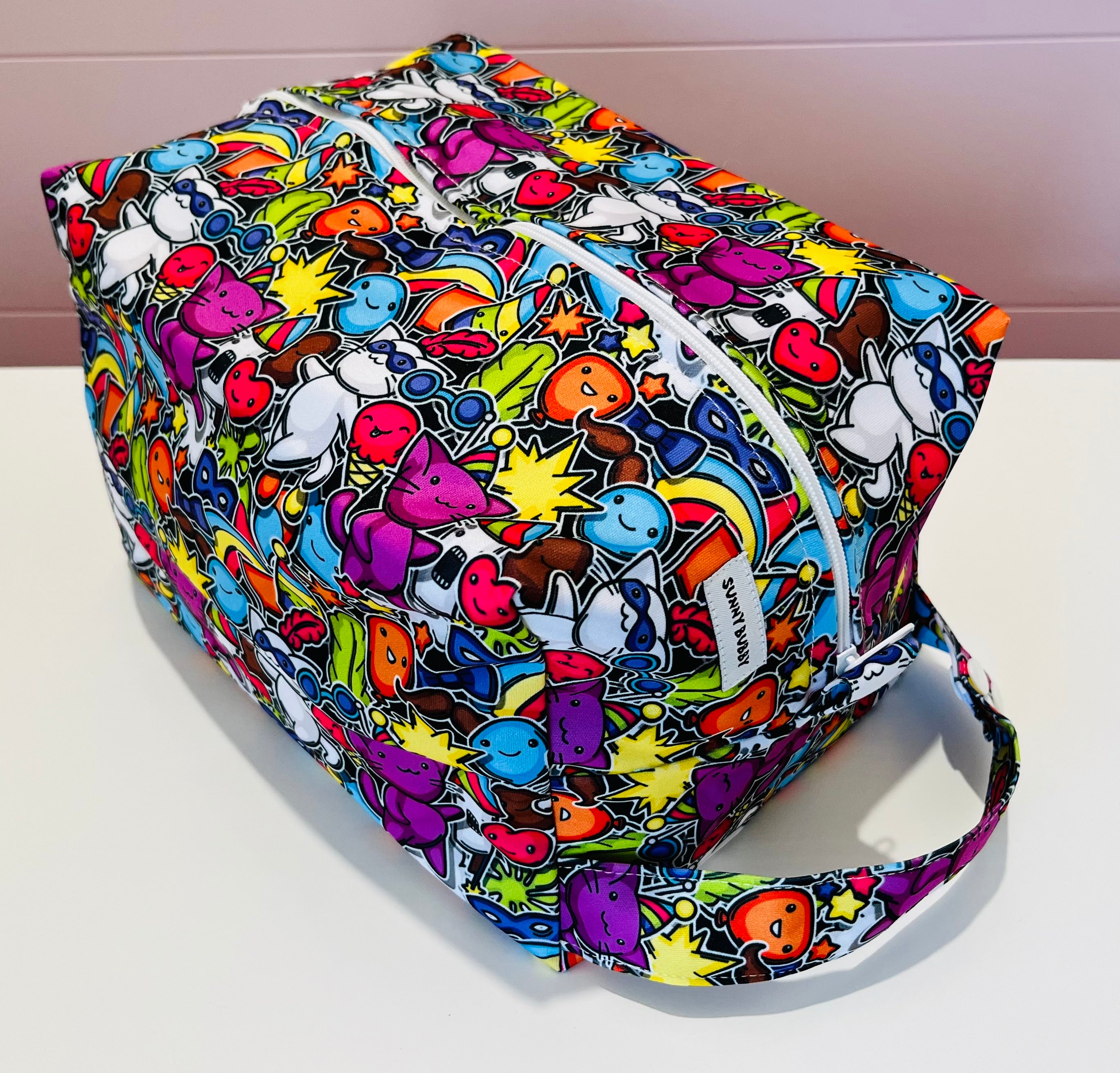 Cool Cats Nappy Wet Bag POD – Sunny Bubby